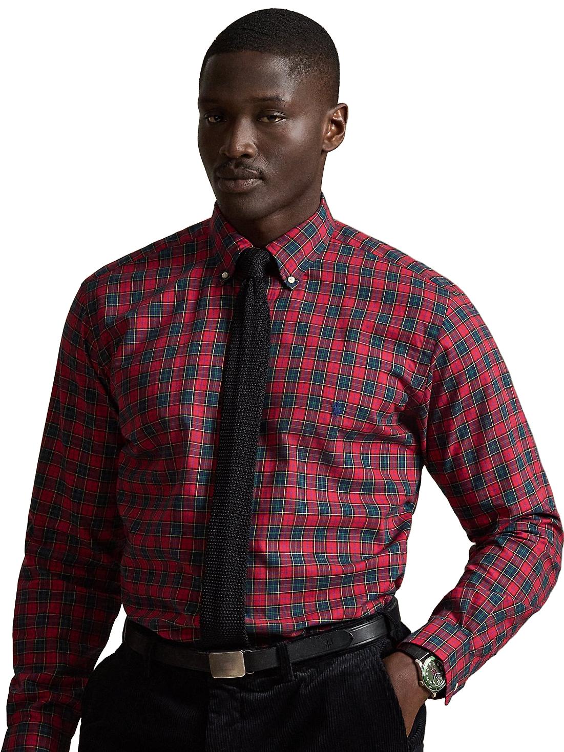 RALPH LAUREN plaid twill shirt